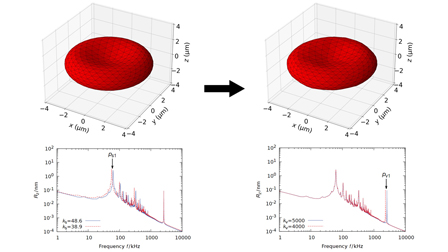Energy spectrum analysis on a red blood cell model | The Journal of ...