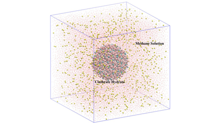 Methane hydrate phase equilibrium considering dissolved methane ...