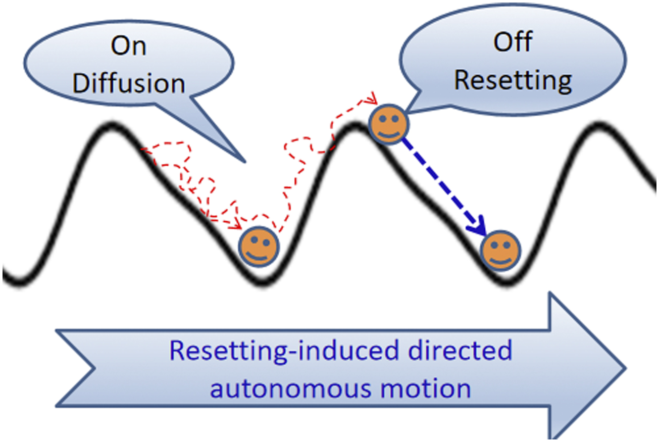 Autonomous ratcheting by stochastic resetting | The Journal of Chemical ...