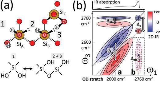 The 2D-IR spectrum of hydrogen-bonded silanol groups in pyrogenic ...