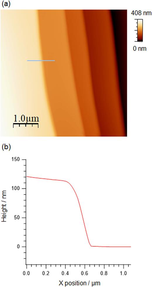 The interface between ice and alcohols analyzed by atomic force ...