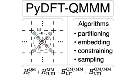 PyDFT-QMMM: A modular, extensible software framework for DFT-based QM/MM molecular dynamics ...