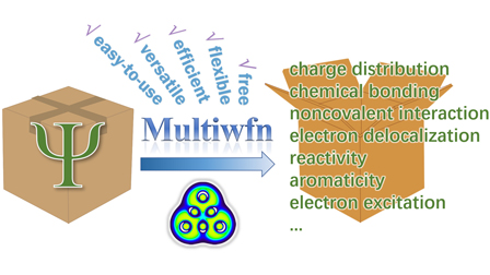A comprehensive electron wavefunction analysis toolbox for chemists, Multiwfn | The Journal of ...