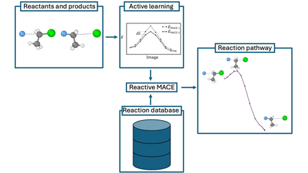 Efficient exploration of reaction pathways using reaction databases and ...