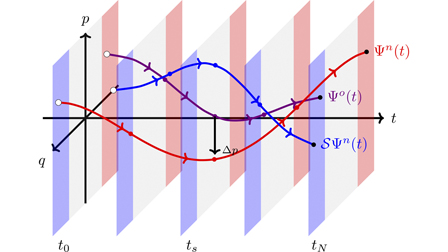 Transition path and interface sampling of stochastic Schrödinger ...