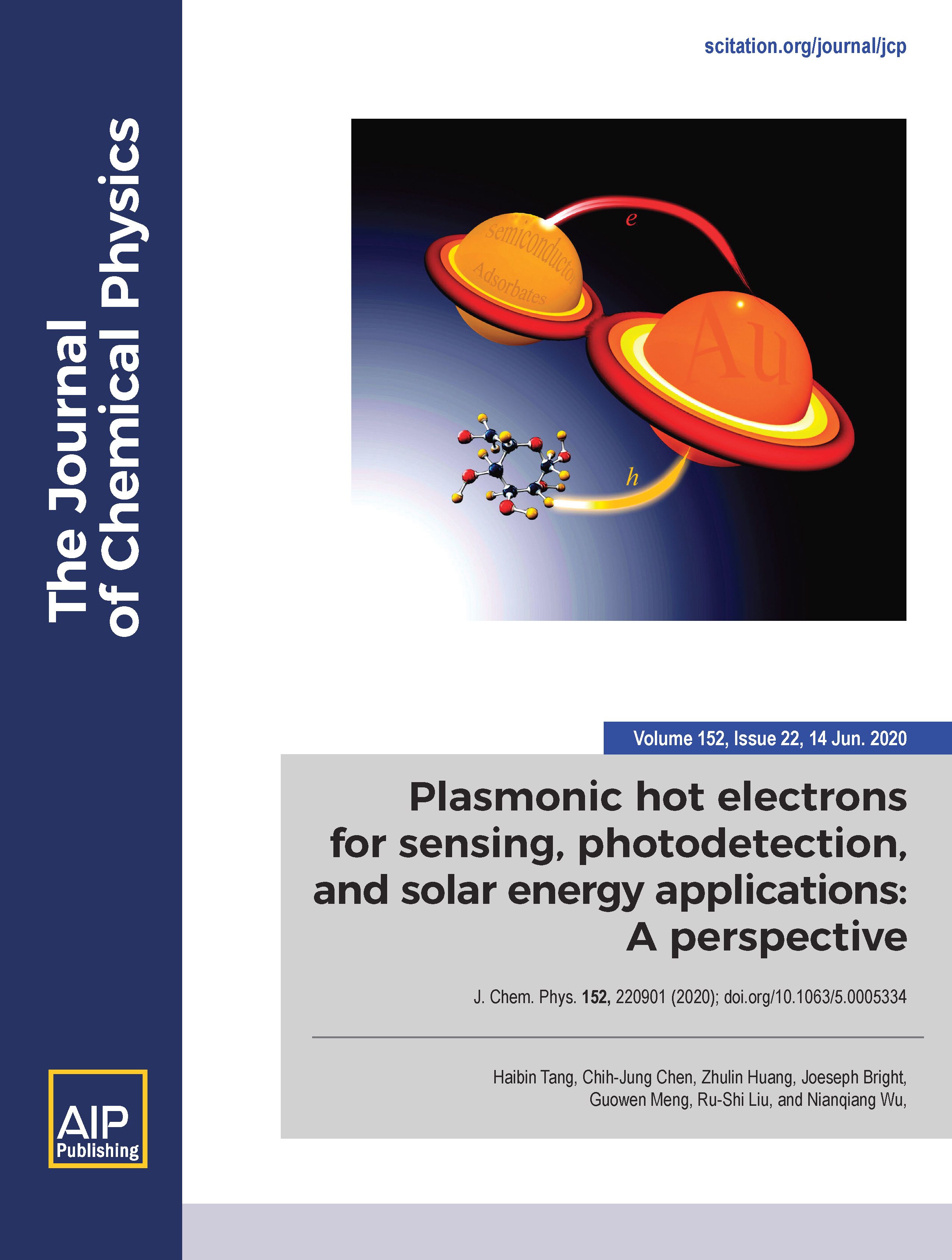 Volume 152 Issue 22 | The Journal of Chemical Physics | AIP Publishing