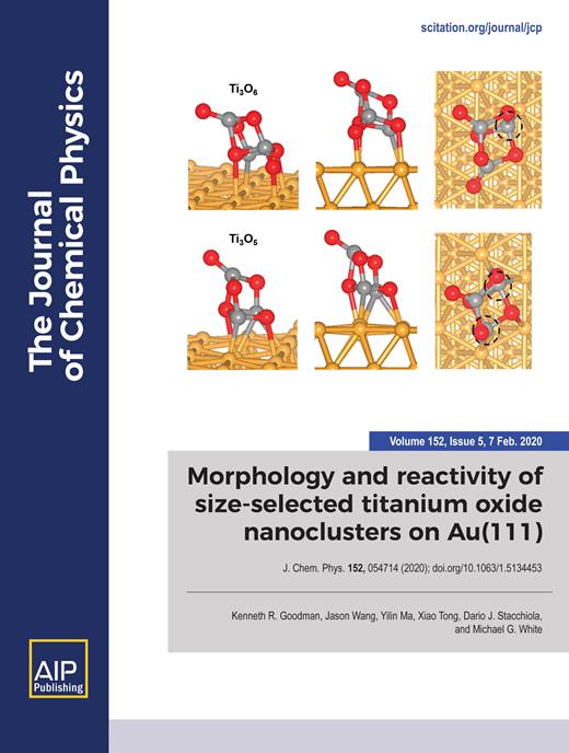 Au nanoparticles on Fe-modified rutile TiO2(110): Dispersion, thermal ...