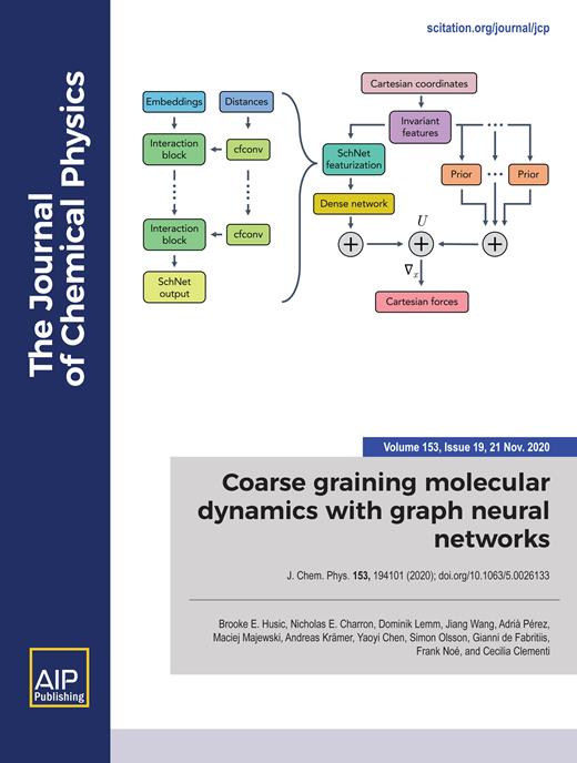 Volume 153 Issue 19 | The Journal of Chemical Physics | AIP Publishing