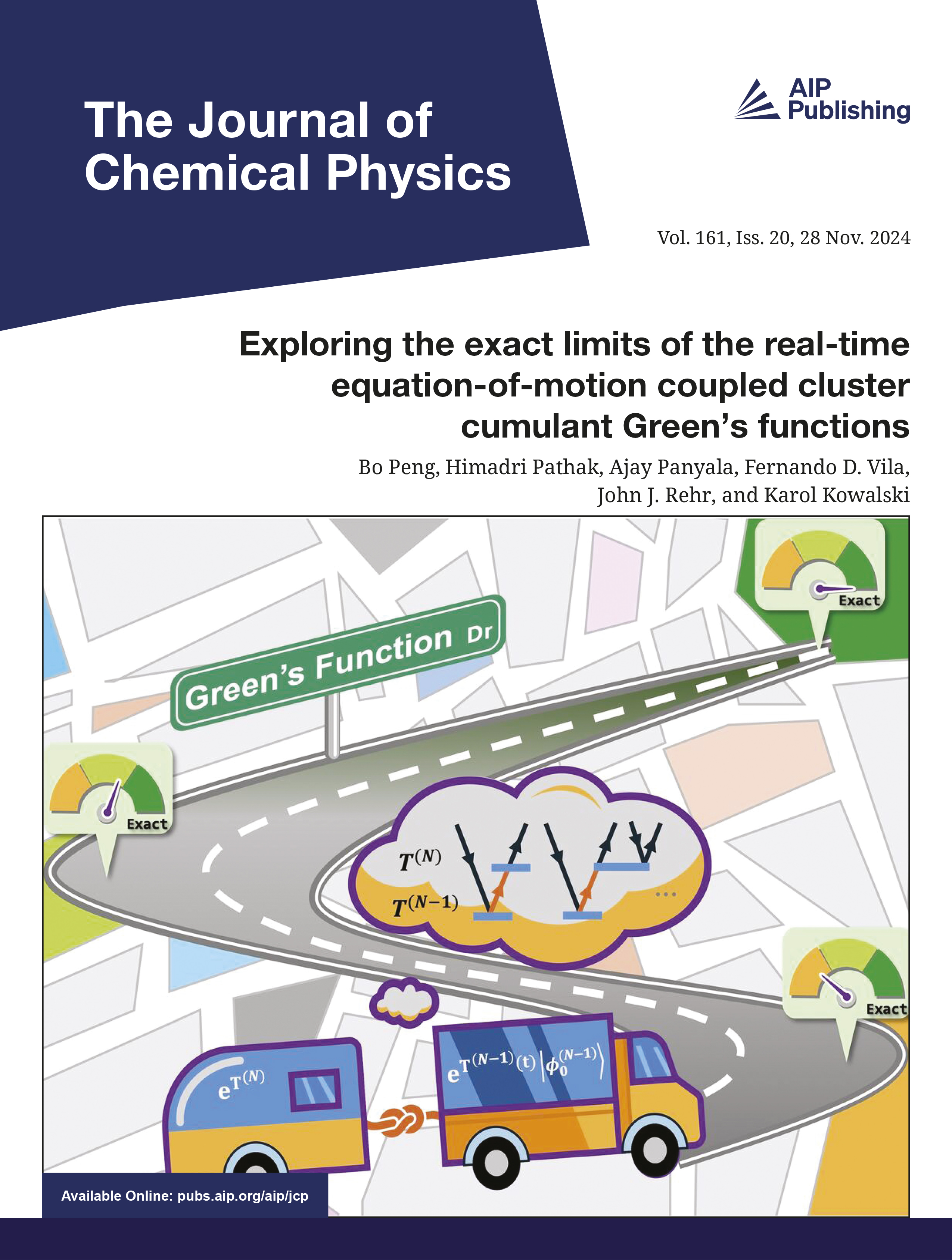 Volume 161 Issue 20 | The Journal of Chemical Physics | AIP Publishing