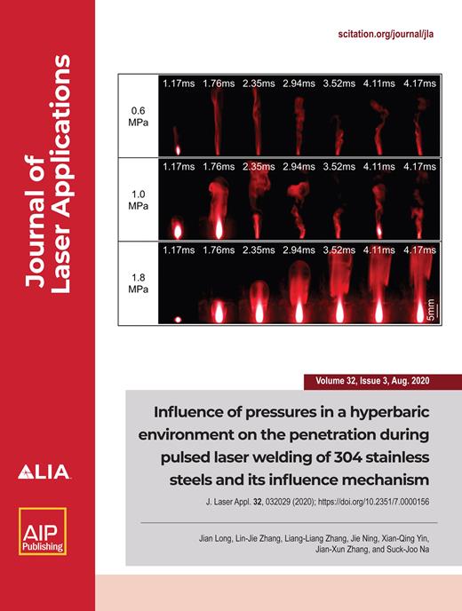 Volume 32 Issue 3 | Journal of Laser Applications | AIP Publishing