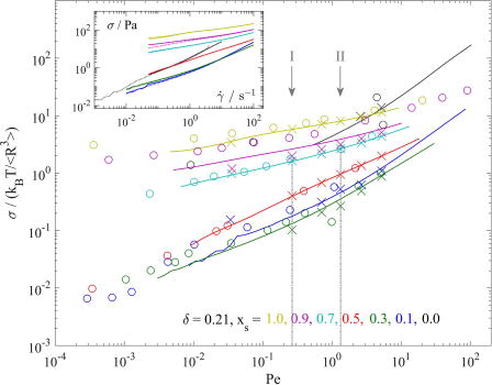 Binary colloidal glasses under transient stress- and strain-controlled ...