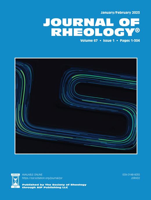 Micronewton shear rheometer performing SAOS using 2 mg of sample ...