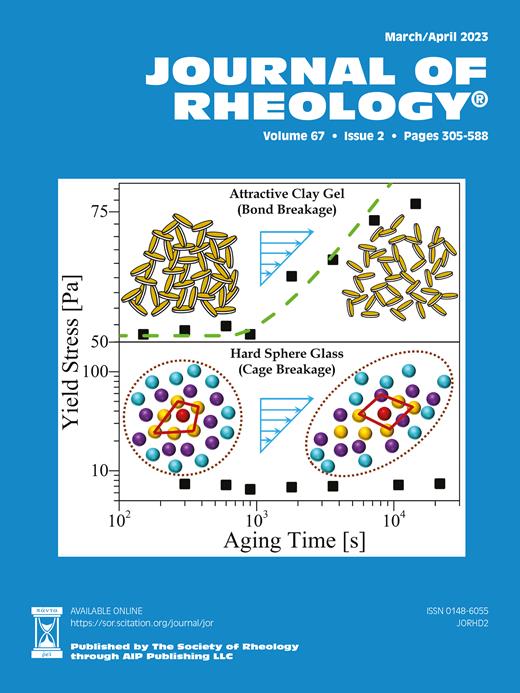 Rheology of non-Brownian particle suspensions in viscoelastic solutions ...