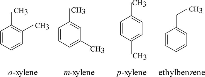 Thermodynamic Properties of o-Xylene, m-Xylene, p-Xylene, and ...