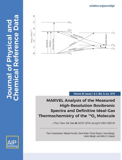 Volume 48 Issue 2 | Journal of Physical and Chemical Reference Data ...