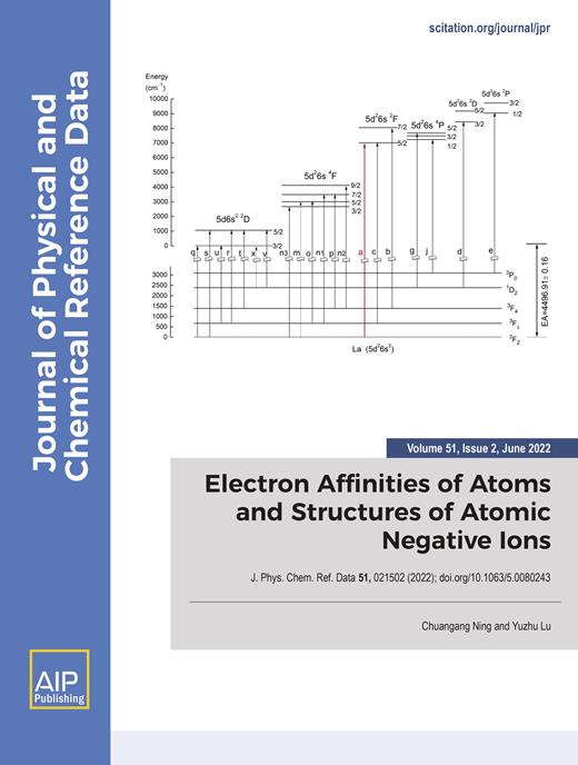 70 Years of Evaluated Chemical Kinetics Data in the Journal of Physical ...