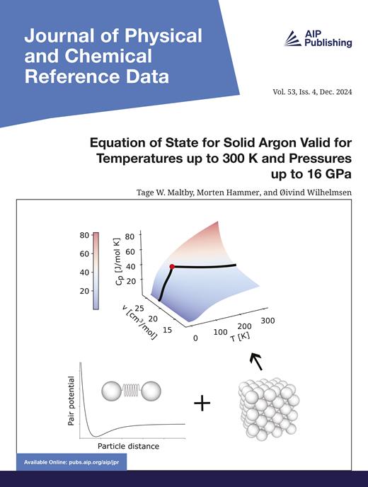 Journal of Physical and Chemical Reference Data | AIP Publishing
