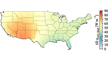 Radiative cooling resource maps for the contiguous United States ...