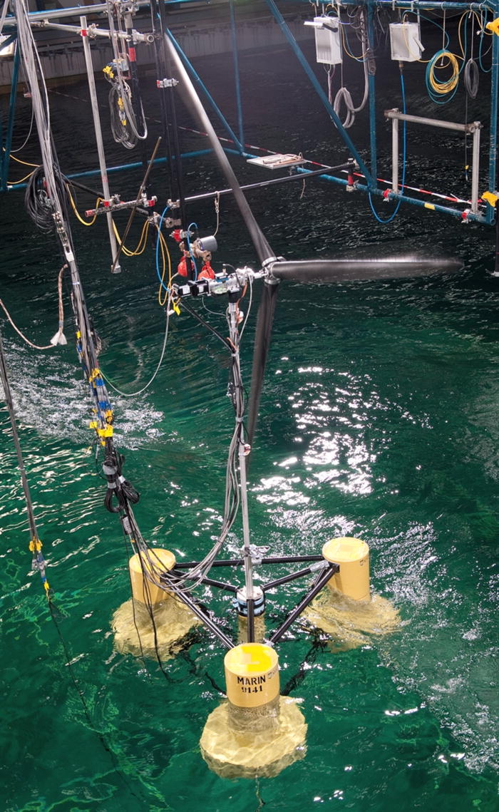 Validation of a FAST semi-submersible floating wind turbine numerical ...