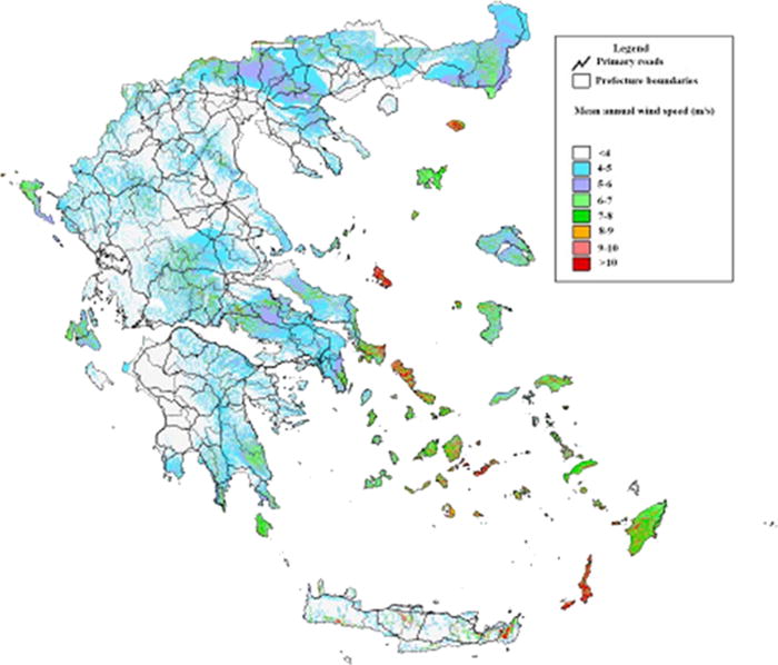 Wind energy resources analysis of Western Greece coast in terms of ...
