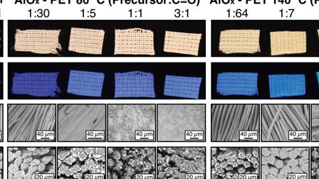 Limiting reagent conditions to control inorganic loading in AlOx–PET ...
