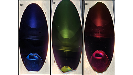 Design method for generating multiple colors with thickness-modulated ...