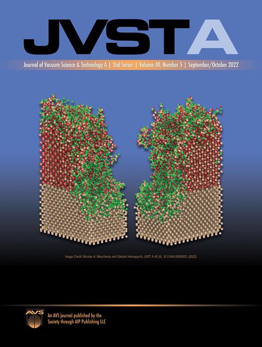 Desorption characteristics of selenium and tellurium thin films ...
