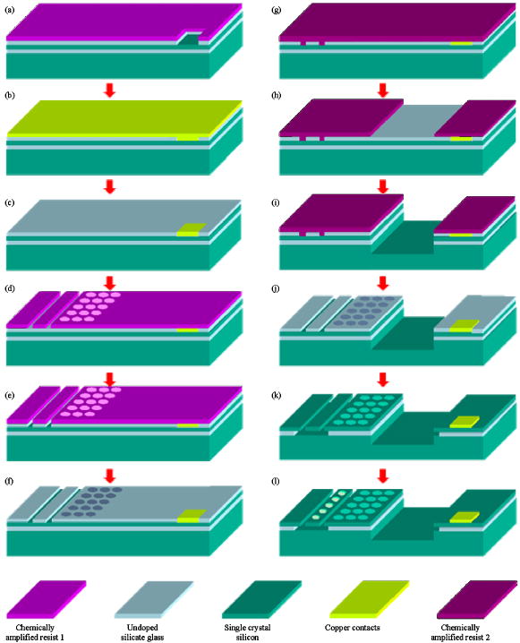 Synthesized processing techniques for monolithic integration of ...