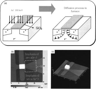 Formation and process optimization of scanning resistive probe ...