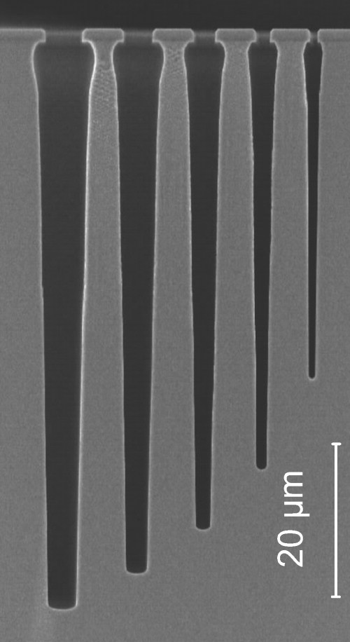 High-aspect-ratio deep Si etching in SF6/O2 plasma. I. Characteristics ...