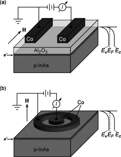 Influence of surface treatment and interface layers on electrical spin ...
