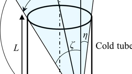 Transmission conductance of a cylindrical tube with wall pumping ...