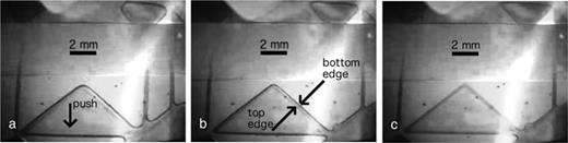 Self-alignment of whole wafers using patterning for capillary forces ...