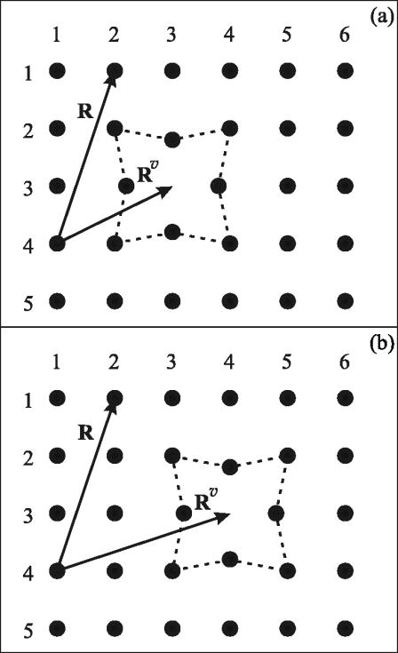 Tunneling-thermally activated vacancy diffusion mechanism in quantum ...