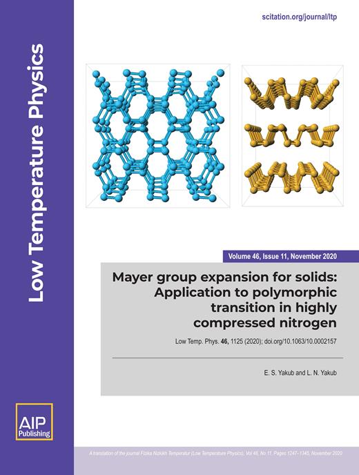 Accumulation layers in cryogenic electrolytes | Low Temperature Physics ...