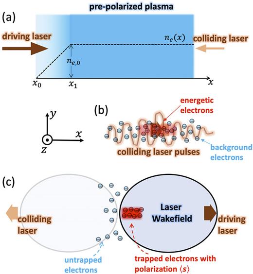Spin-polarized electron beam generation in the colliding-pulse injection scheme | Matter and ...
