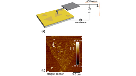 Patterning single-layer materials by electrical breakdown using atomic ...