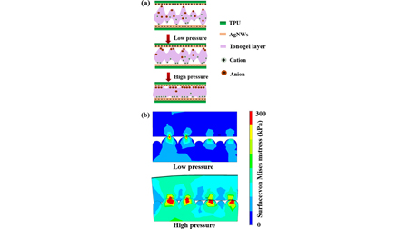 Ultrasensitive iontronic pressure sensor based on microstructure ionogel dielectric layer for ...