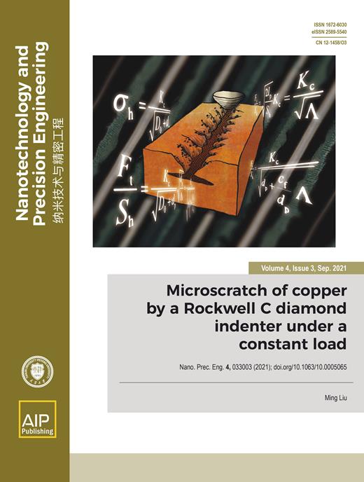Microscratch of copper by a Rockwell C diamond indenter under a ...