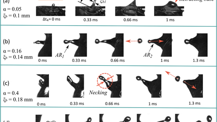 Bubble dynamics and atomization mechanisms in burning multi-component ...