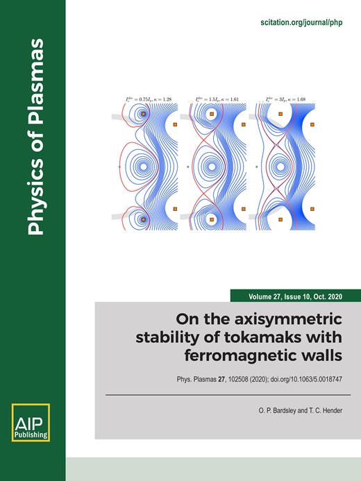 Growth of the modified two-stream instability in the plume of a ...