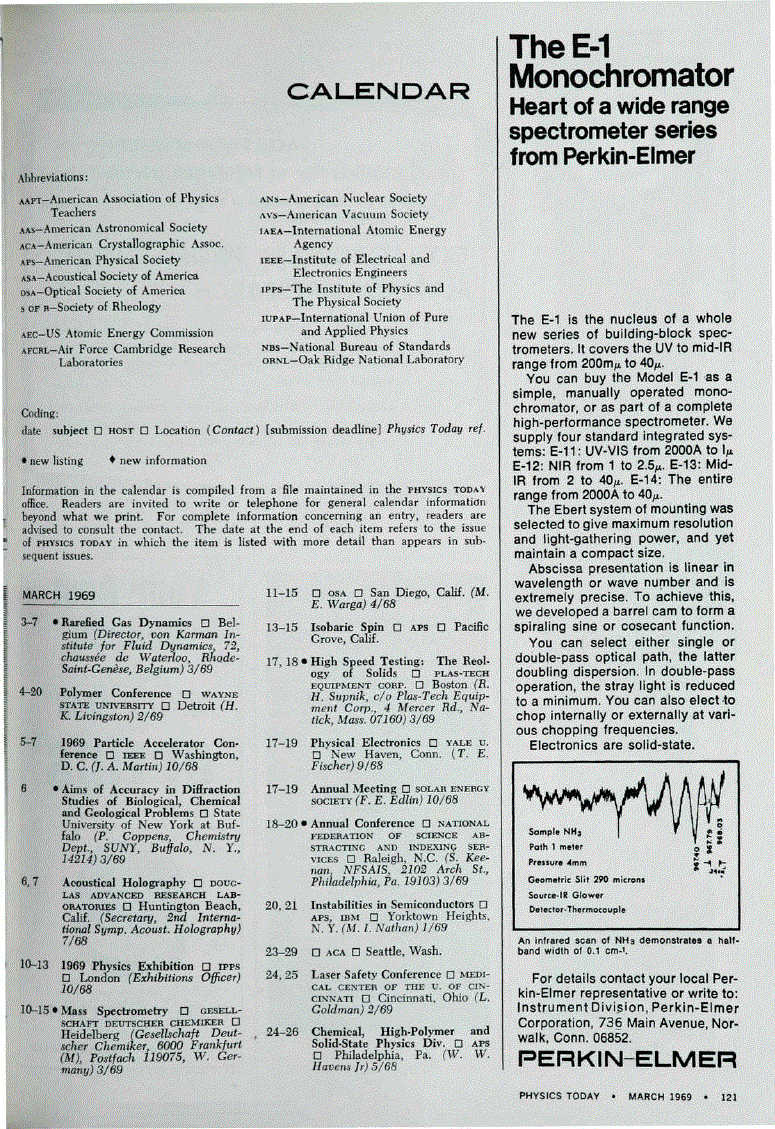 Calendar | Physics Today | AIP Publishing