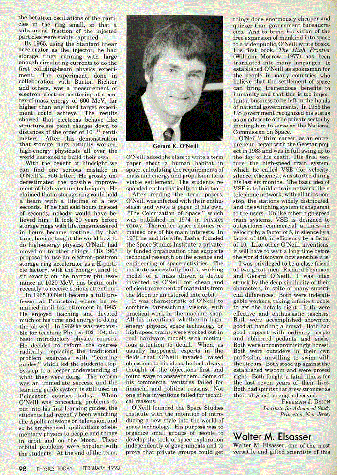 Walter M. Elsasser | Physics Today | AIP Publishing