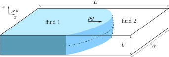 Three-dimensional aspects of fluid flows in channels. II. Effects of meniscus and thin film ...