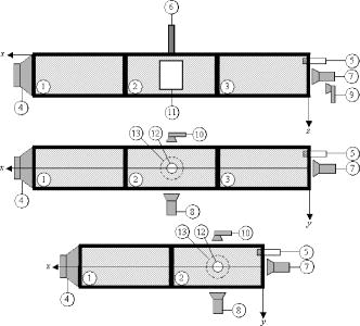 Behavior of cylindrical liquid jets evolving in a transverse acoustic ...