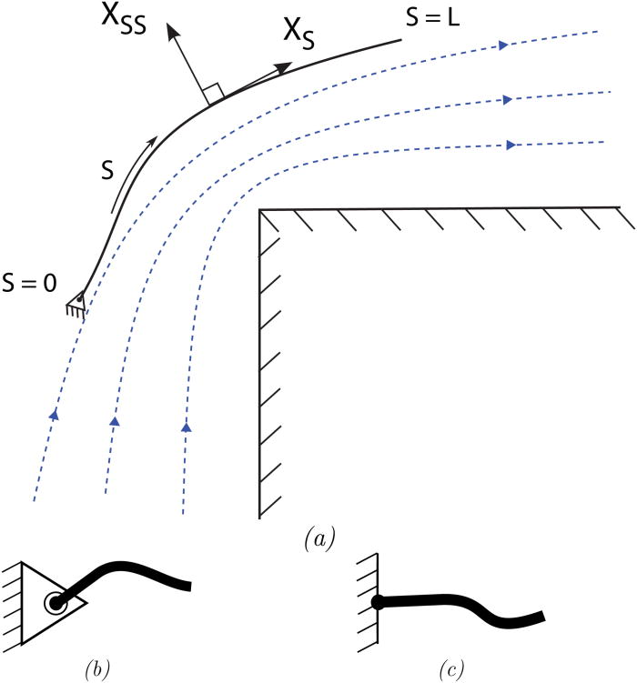 The shape of an elastic filament in a two-dimensional corner flow ...