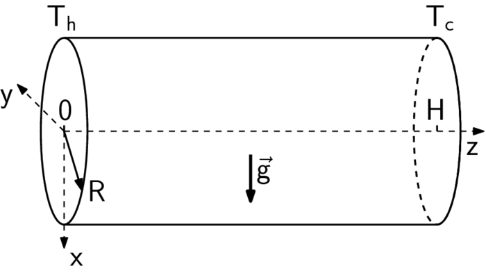 Secondary flows in a laterally heated horizontal cylinder | Physics of ...