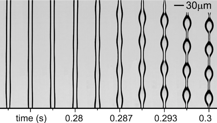 Instability of a polymeric thread | Physics of Fluids | AIP Publishing