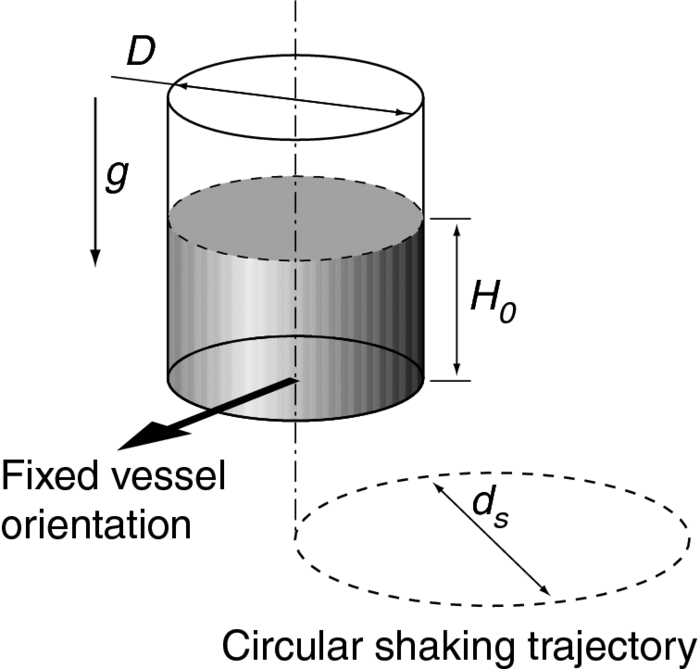 Surface wave dynamics in orbital shaken cylindrical containers ...