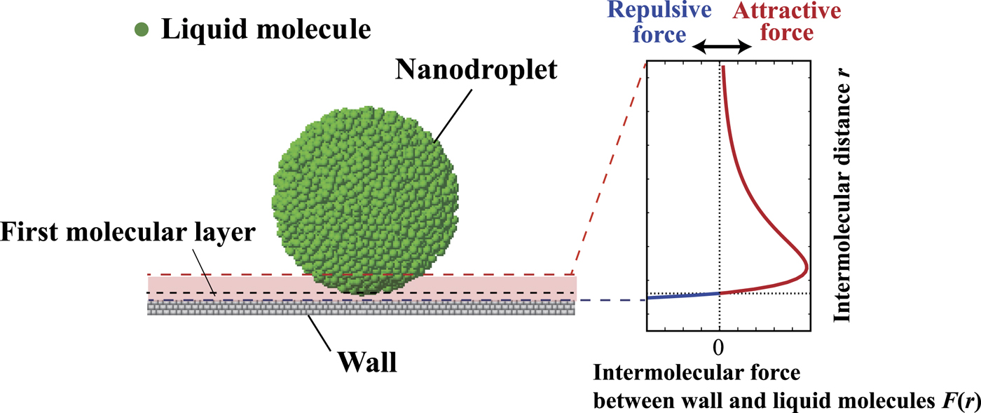Early stage of nanodroplet impact on solid wall | Physics of Fluids ...